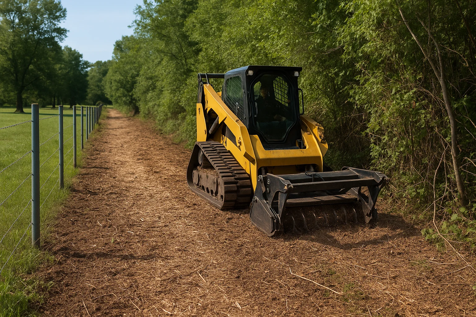 Fence Line Clearing | Crosscut Land Clearing